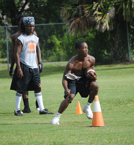 Adapting to new coach Reggie Roberts’ style