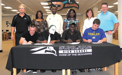Sunlake’s record signing day