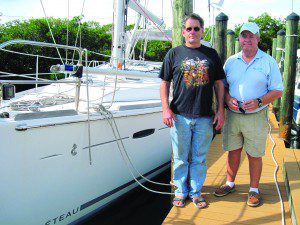 Local men set off on worldwide sailing adventure