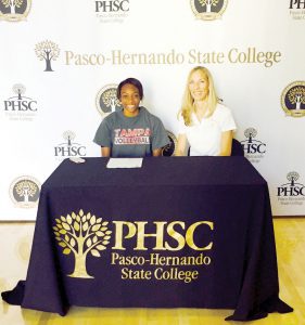PHSC volleyball standout signs letter of intent